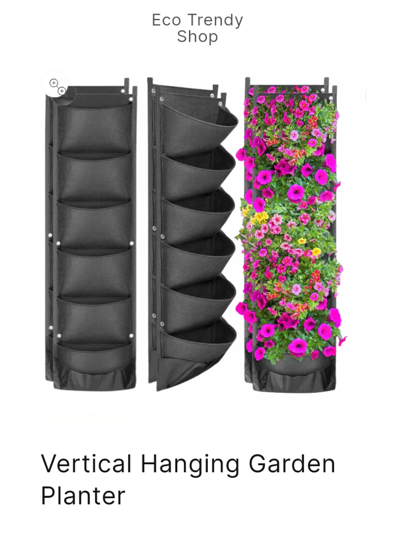 Elevate Your Garden Space with Vertical Hanging Garden Planters – Eco ...